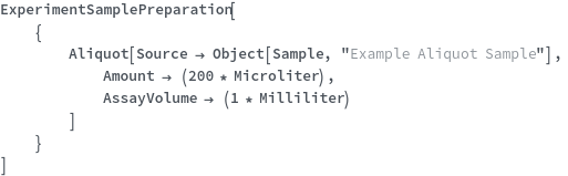 Aliquot Documentation