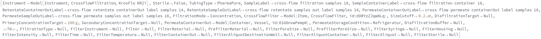 ExperimentCrossFlowFiltration Documentation